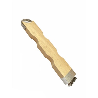 Handheld Wooden Coconut Scraper Shredder with 2 Heads Thai Kitchen ...