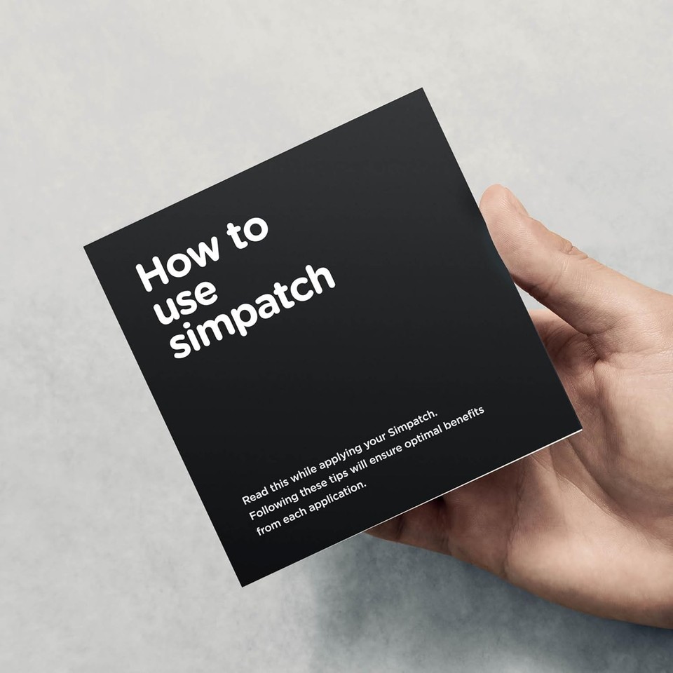 SIMPATCH Universal Adhesive Patch (25-Pack) – Waterproof Adhesive, CGM ...