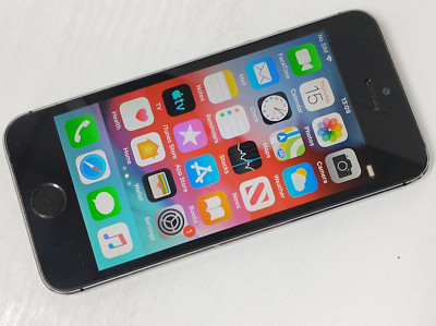 Apple iPhone 5s A1457 UNLOCKED 2013 16GB Space Grey Batt Health ...