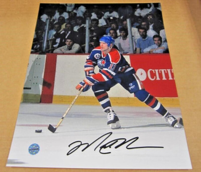 Mark Messier Edmonton Oilers Signed Autographed 8x10 Photo | eBay