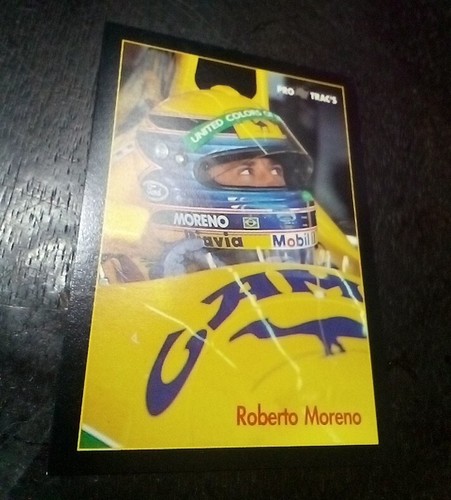 Roberto Moreno 1991 ProTrac's Racing Formula One Series #45 Camel Car 💎 ...