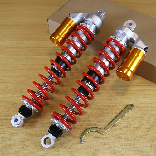 STAGE 3 ADJUSTABLE RACING FRONT SHOCKS ABSORBERS ATV FOR HONDA TRX400EX ...