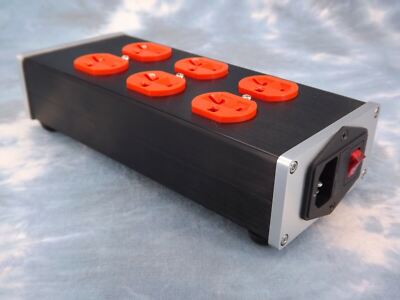 Maze Audio 6 Outlet Power Strip Billet Aluminum Heavy Duty Audiophile ...