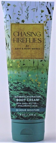 Bath & Body Works CHASING FIREFLIES Body Cream Lotion Moisturizer 8oz ...