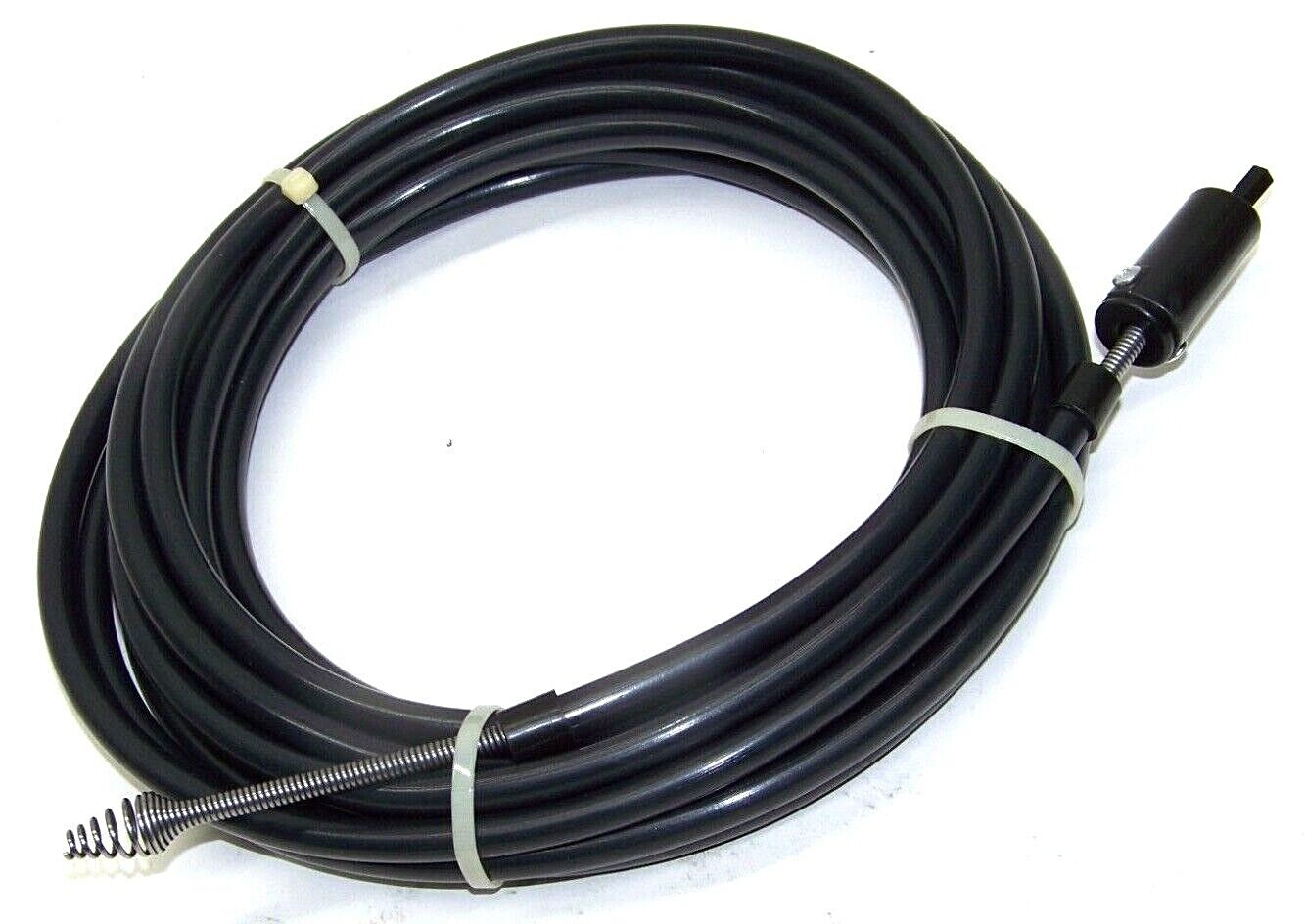 25ft Drain Snake Cable Cleaner Heavy Duty Drill Operated Powered ...