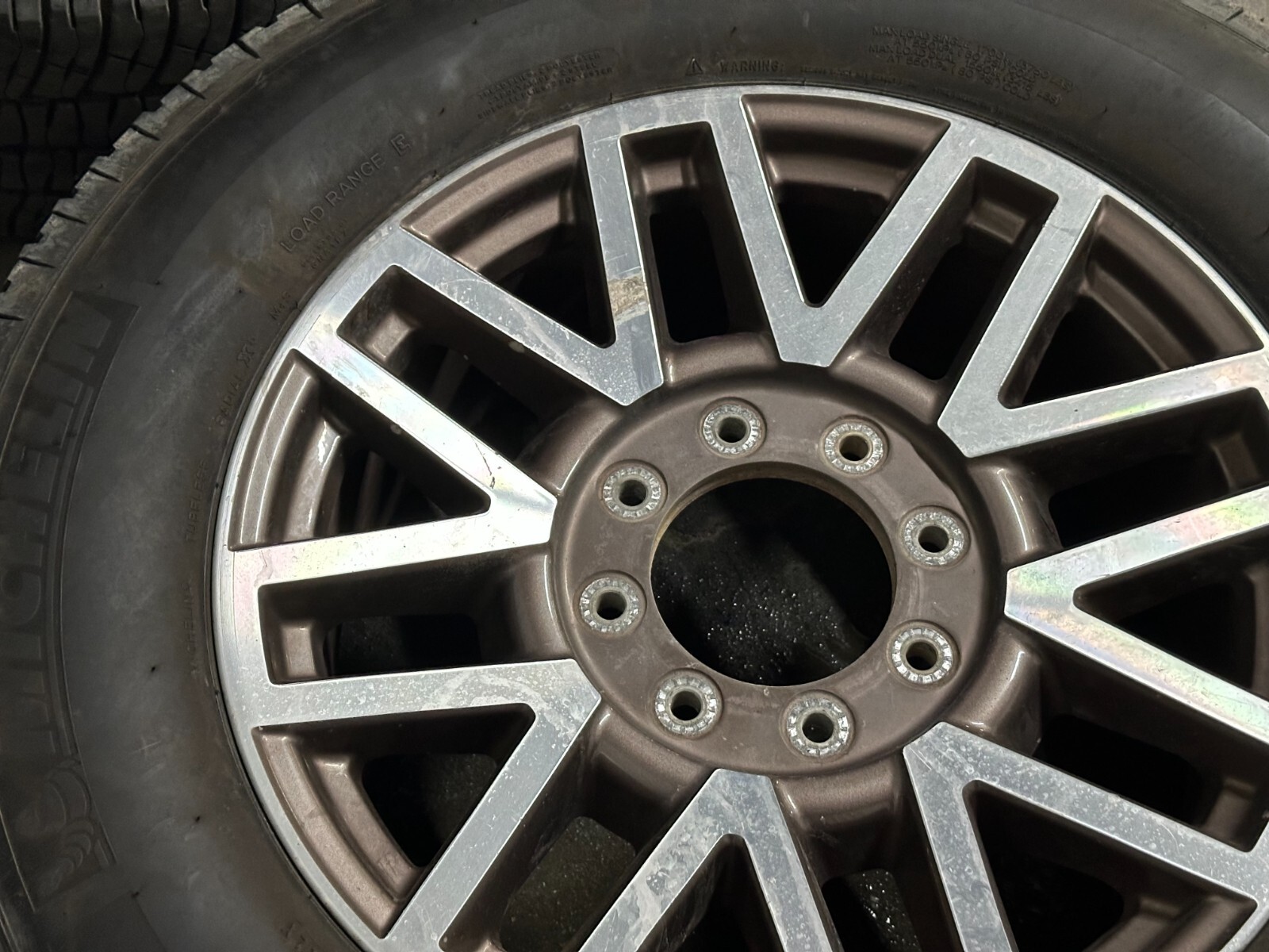 2017 FORD F250 F350 KING RANCH WHEELS RIMS TIRES 20" 8X170 MICHELIN ...