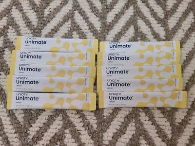 Unicity Unimate Diet Supplement LEMON 10 Packets Exp 2026 Fast shipping ...
