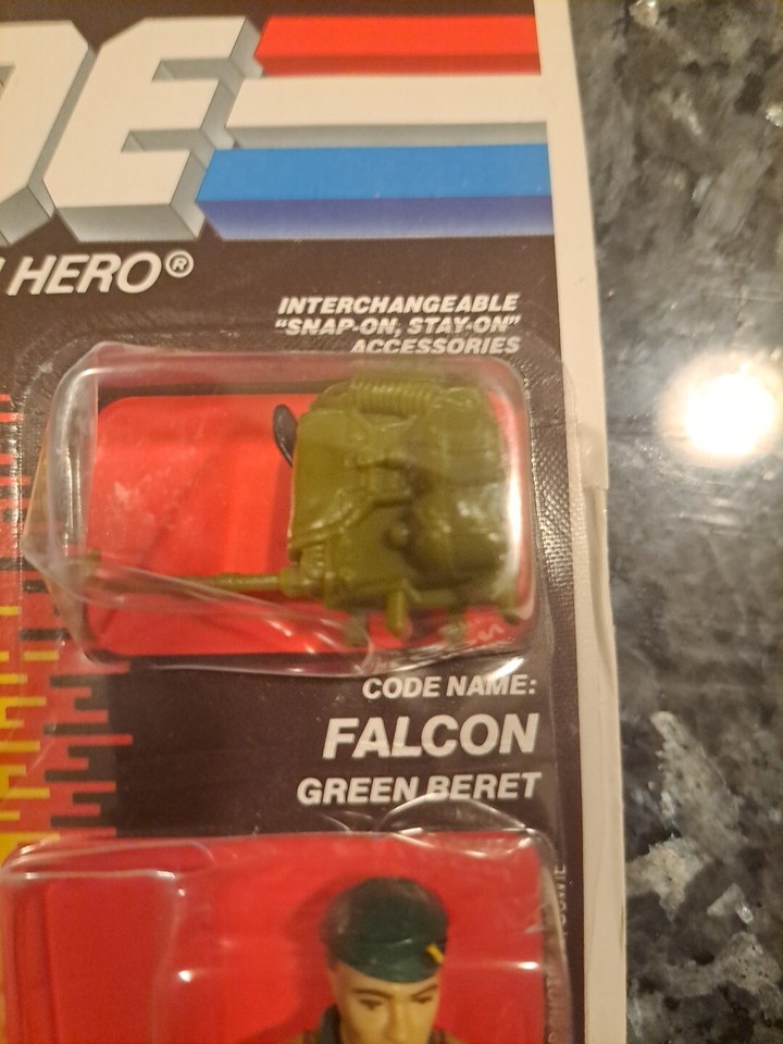 Vintage 1986 GI Joe FALCON GREEN BERET Hasbro - Brand NEW | eBay