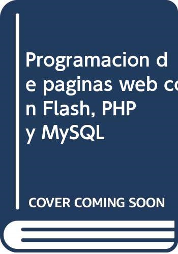 Programaci n de p ginas web con Flash, PHP y MySQL - Spanish Language Paperback | eBay UK