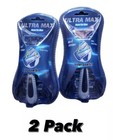 Lot of 2 Packs Ultra Max Razor for Men 4 Cartridges Aloe Strip Pivoting ...