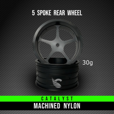 Team Ottsix Racing OTT-CAT-R-V2-N-TRACK {Voodoo Catalyst Nylon 5 Spoke ...