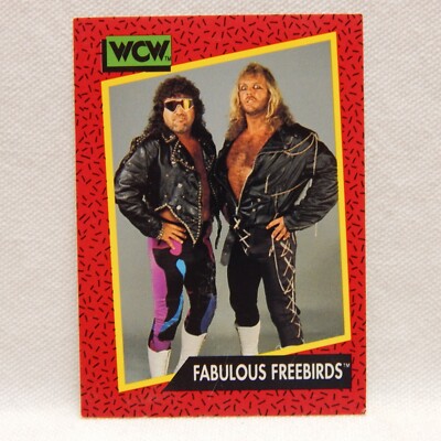 WCW FABULOUS FREEBIRDS, TRADING CARD 1991 CARD #128 | eBay