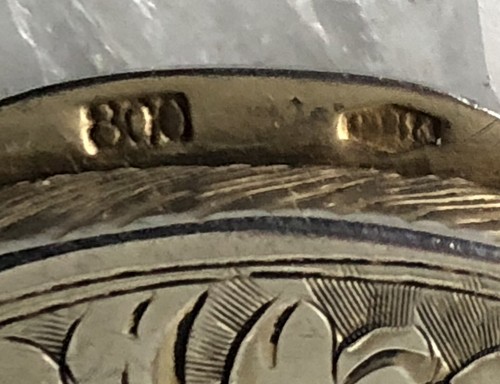 Antique Vintage Italian Italy 800 Silver Enamel Classical Lovers Powder ...