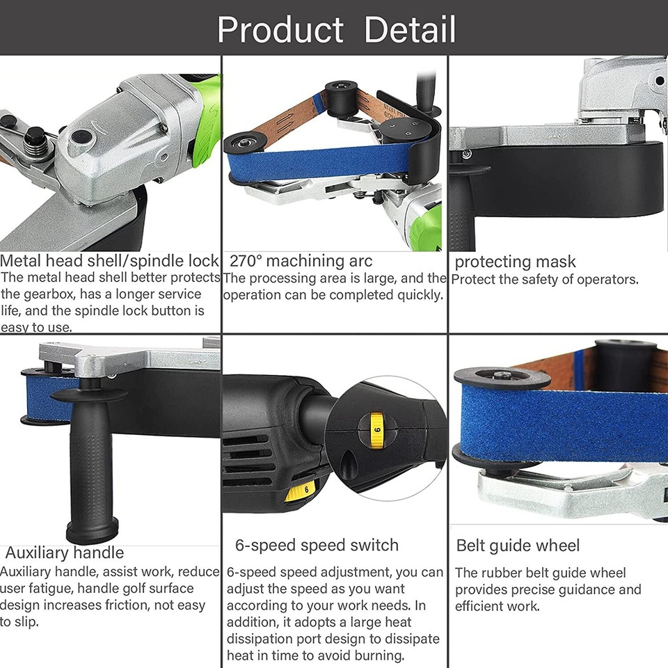 Electric Stainless Steel Tube Polisher Handheld Pipe Polishing Sander ...