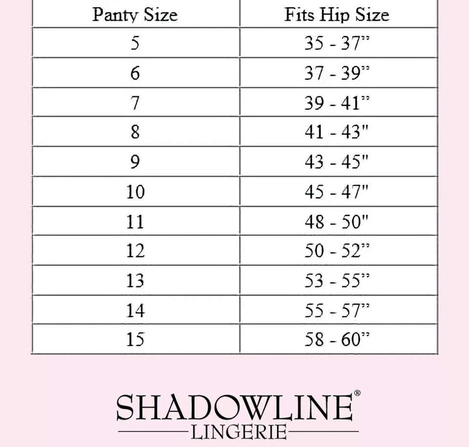 SHADOWLINE GREEN TEA SHEER NYLON "NO SEAMS & NO COTTON" GUSSET PANTY 11/4X | eBay