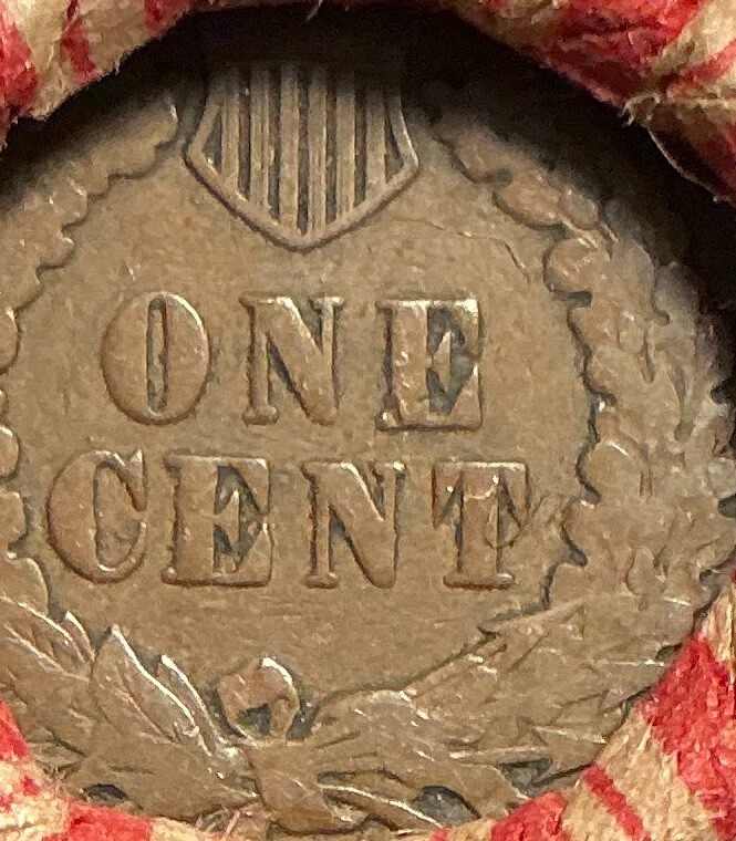 unsearched old cents roll vintage coins 50 pennies penny collection set ...