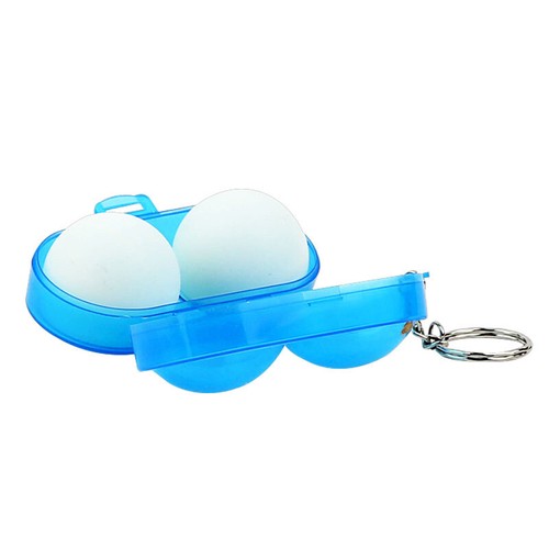 Plastic 2 Ping-pong Balls Storage Box Table Tennis Ball Case With Key ...