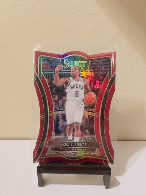 2019-20 Panini Select Eric Bledsoe Premier Level Ruby Red Die Cut Prizm ...