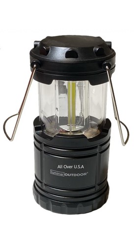 Luminar Outdoor 64110 - 250 Lumen Compact Pop-Up Lantern, AA BATTERIES ...