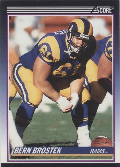 1990 Score - Rookie & Traded (Supplemental) Bern Brostek #55T (RC) for ...