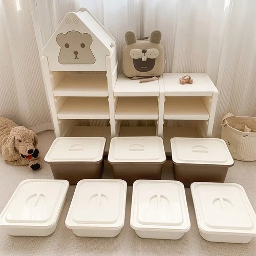 Bear shape Storage Cabinet with nine boxes– Camel | eBay Australia
