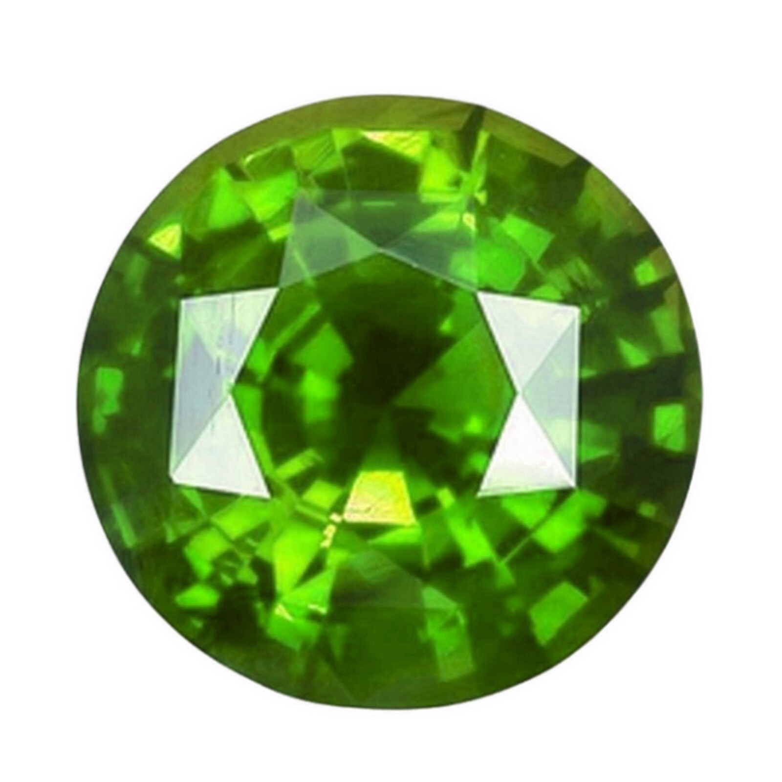 Peridot Round Cut Loose Gemstone 9mm Lustrous Loose Gemstone 2.1 Cts | eBay