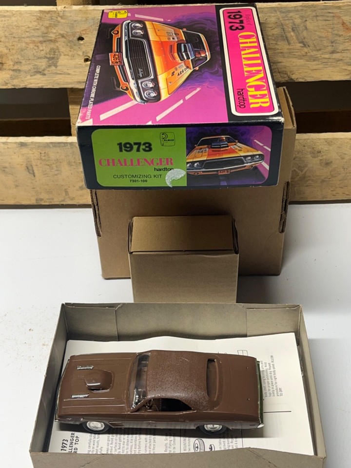 PALMER Built 1973 DODGE CHALLENGER MODEL KIT 7301-100 '73 MOPAR MUSCLE ...