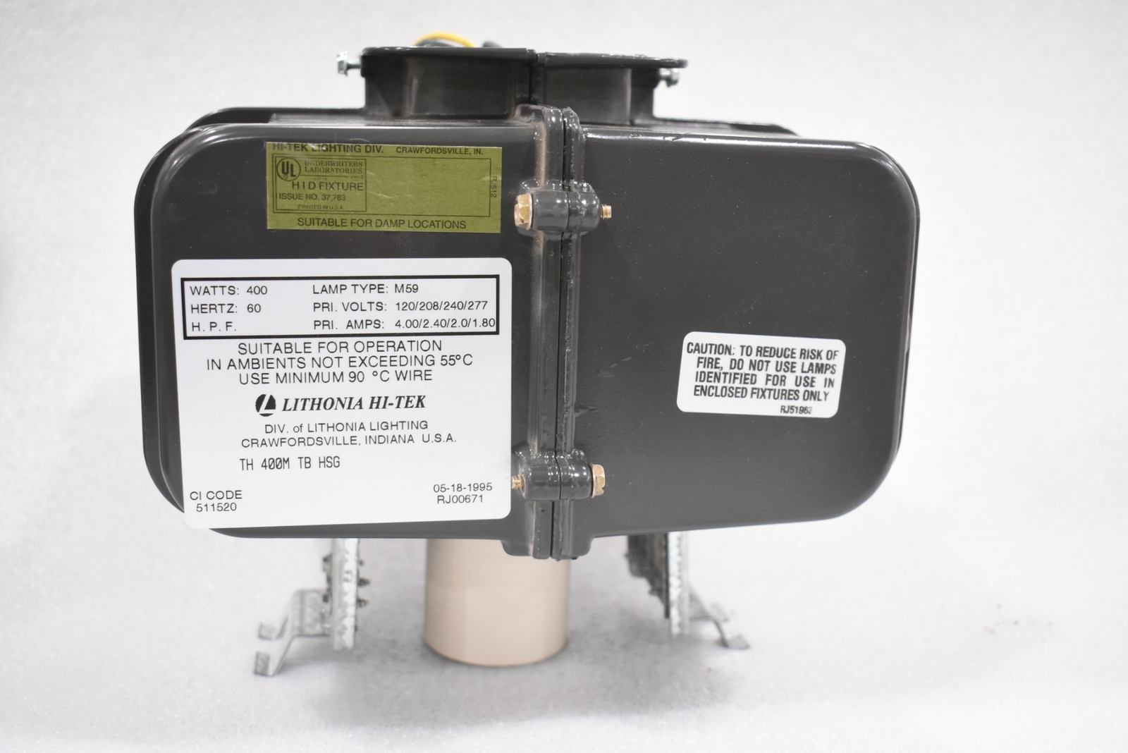 Lithonia Lighting 400w Halide Mogul Base Ballast Th 400m TB HSG for ...