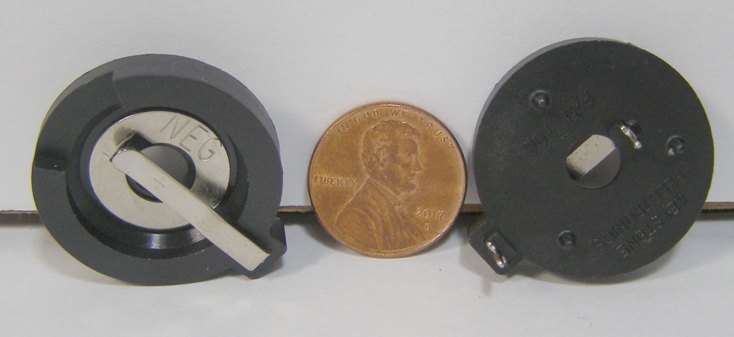 TWO KEYSTONE 106 20mm COIN BATTERY HOLDER CLIPS | eBay