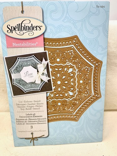 Spellbinders Nestabilities Classic Set of 4 Decorative Elements S4-494 | eBay