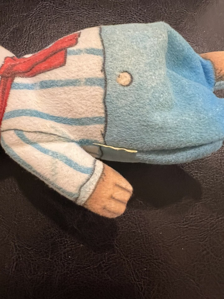 Extremely Rare Rue Rabbit Bean Bag Plush 1988 The Toy Works Foxwood ...