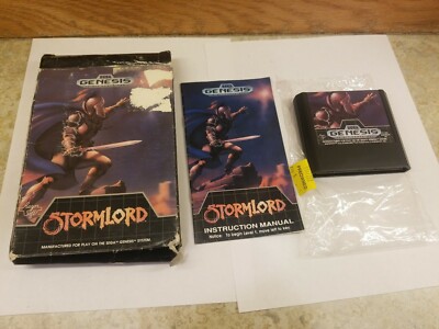 SEGA Mega Drive / Genesis game - Stormlord with manual and original box ...