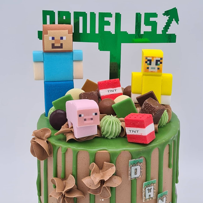 Minecraft Edible Cake Sheets