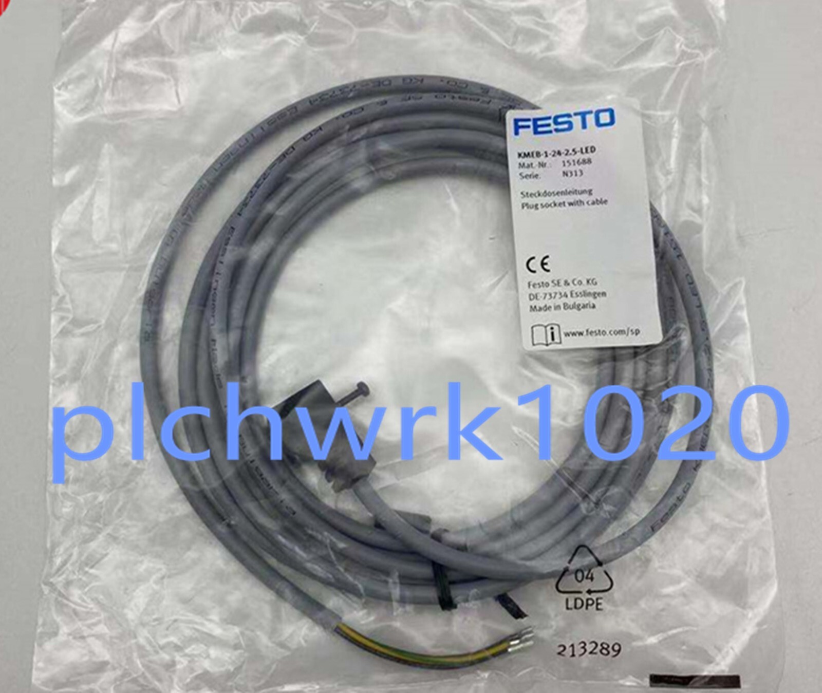 1 PCS NEW IN BOX Festo cable outlet KMEB-1-24-2.5-LED 151688 | eBay