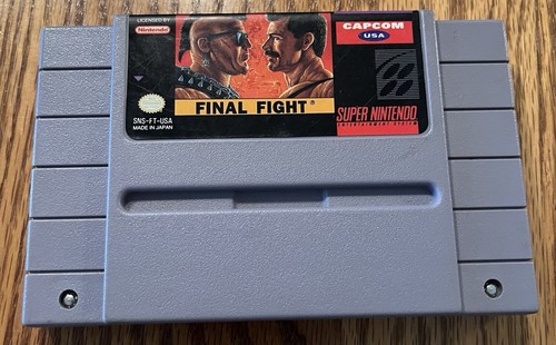 Super Nintendo SNES Final Fight Tested And Working | eBay