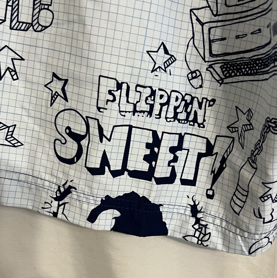 Napoleon Dynamite Men’s Swim Trunks Shorts Size 34 100% Graphic ...