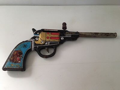 Vintage King Clicker Gun Tin Litho 1950’s Kilgore Japan | eBay
