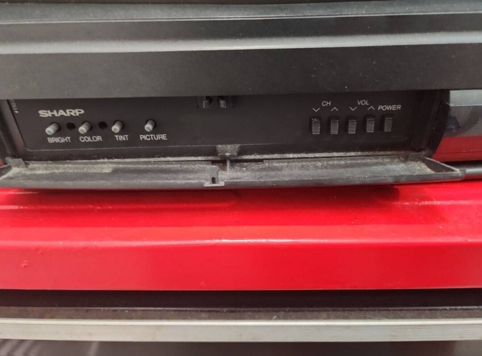 Vintage 1988 Sharp Linytron 19NV68 19' CRT Television No Remote | eBay