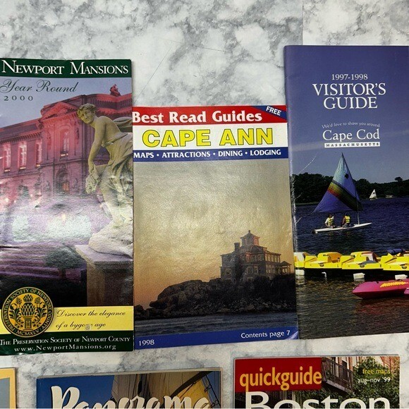 Cape cod Boston Rhode Island New England travel guides brochures year ...