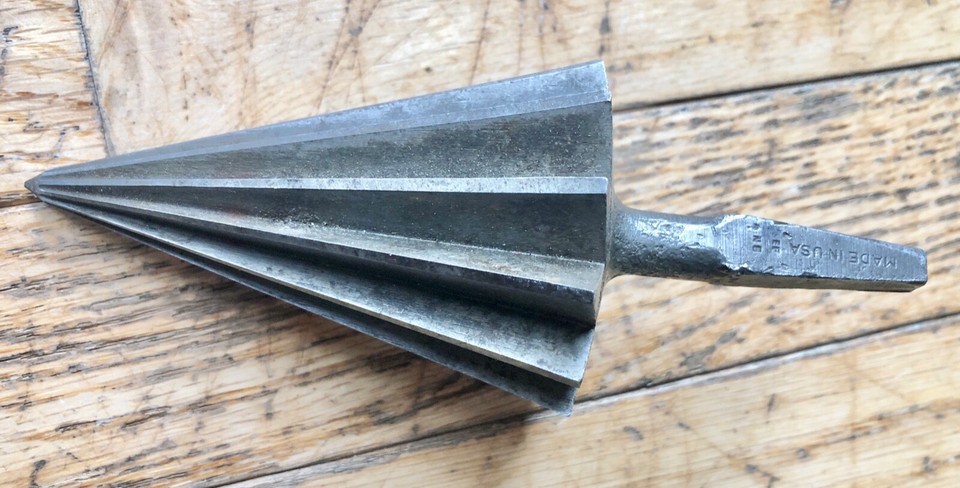 Greenfield Tap and Die No. 2 GTD Tapered Flute Pipe Burring Reamer ...