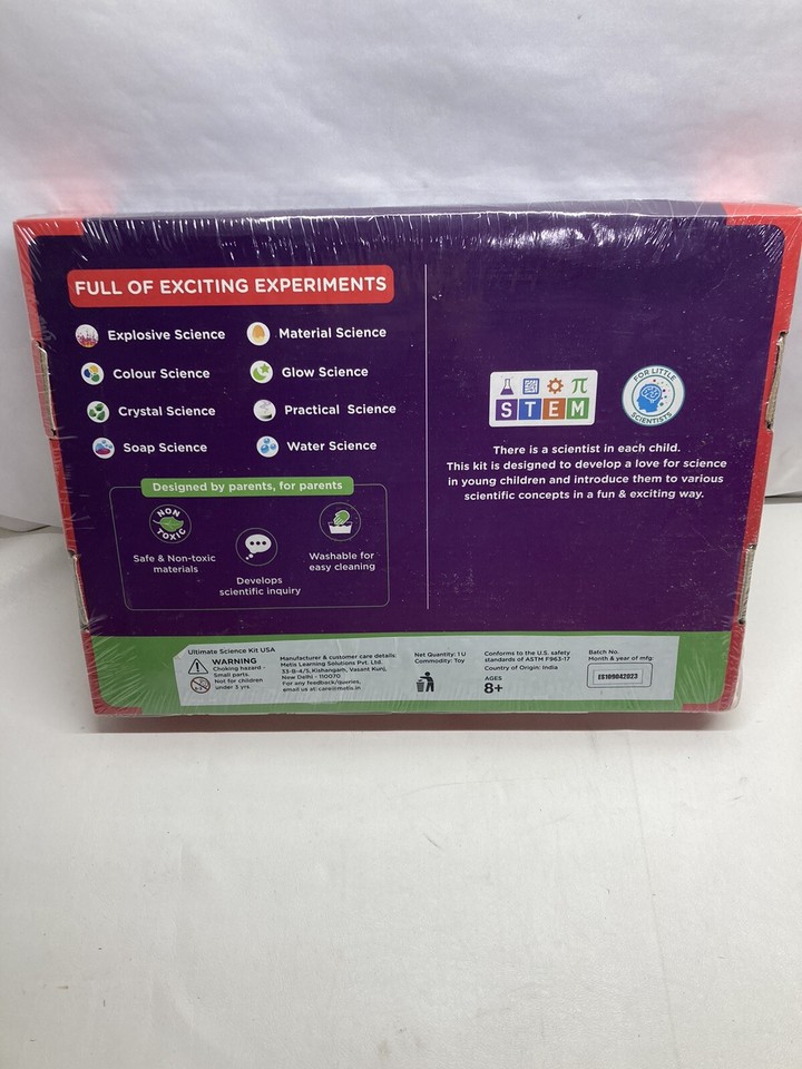 Einstein Box Ultimate Science Kit for Boys and Girls Ages 8-14 | eBay
