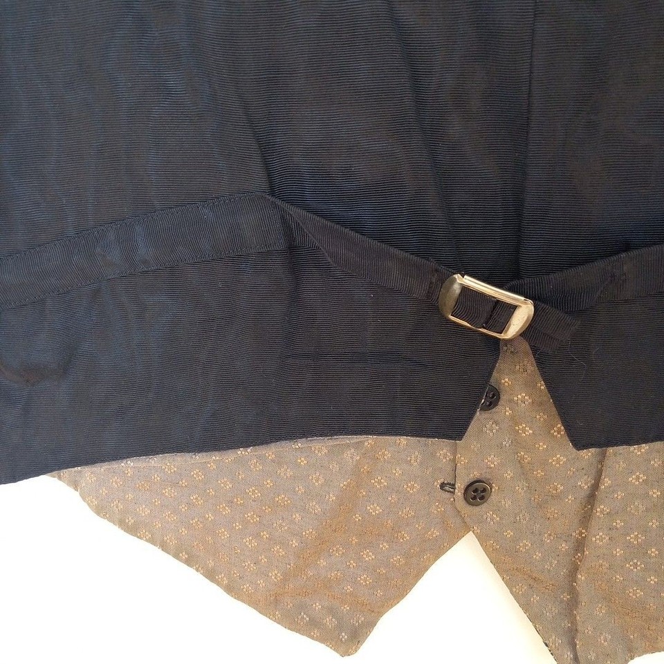 Handcrafted by Maggie Lennon Men's Waistcoat 40" Fancy Brocade Single ...