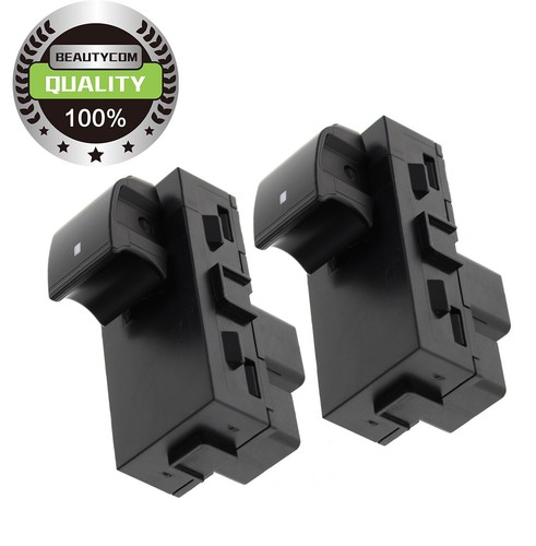 2xPower Window Switches Rear Driver & Passenger FOR 25877776 Chevy GMC ...