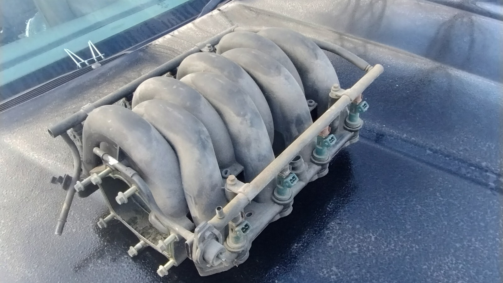 99-03 JAGUAR X100 XK8 4.0L AJ27 ENGINE INTAKE MANIFOLD XW93-9C663-CC ...