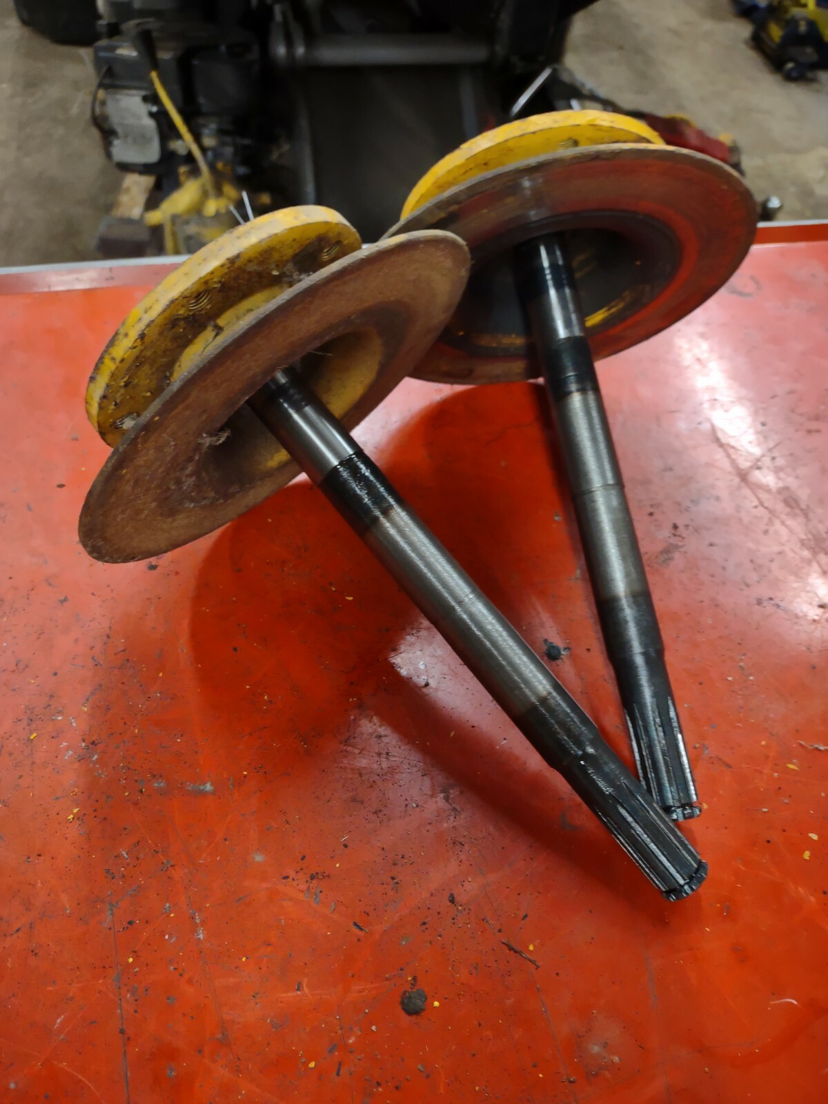 Cub Cadet 1650 Rear Axles For Disc Brakes Used | eBay