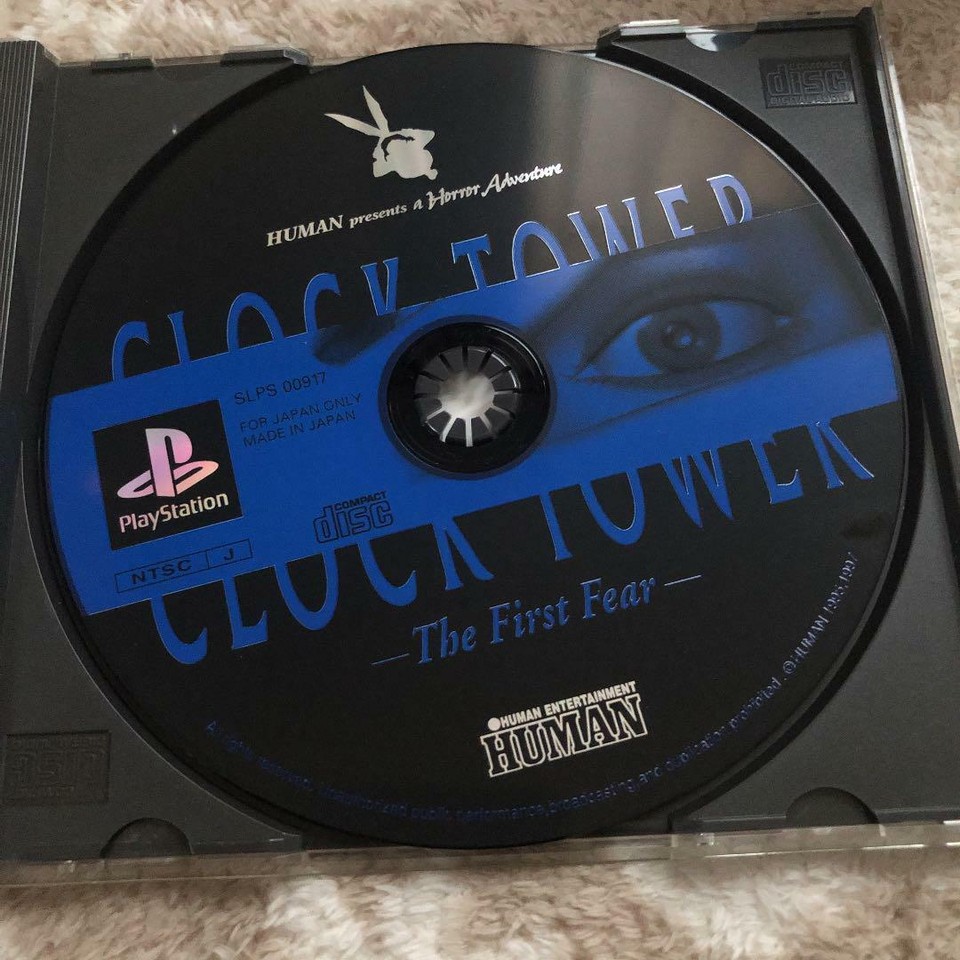 USED PS1 PlayStation 1 clock tower The First Fear (language/Japanese ...