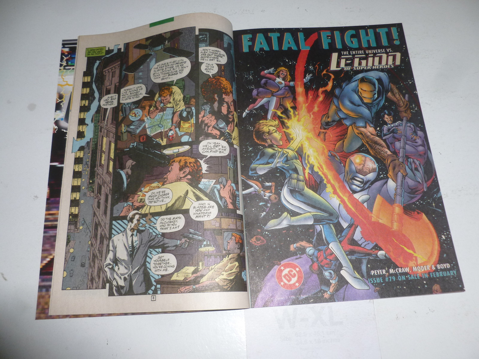 FIREBRAND Comic - No 3 - Date 04/1996 - DC Comic | eBay.de