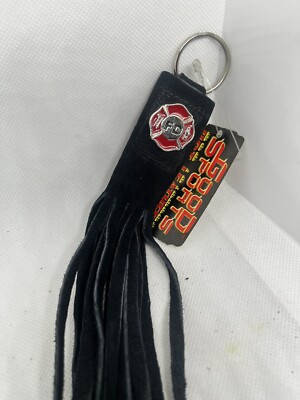 Leather Key Chain Whip for Motorcycle - Fire Department | eBay