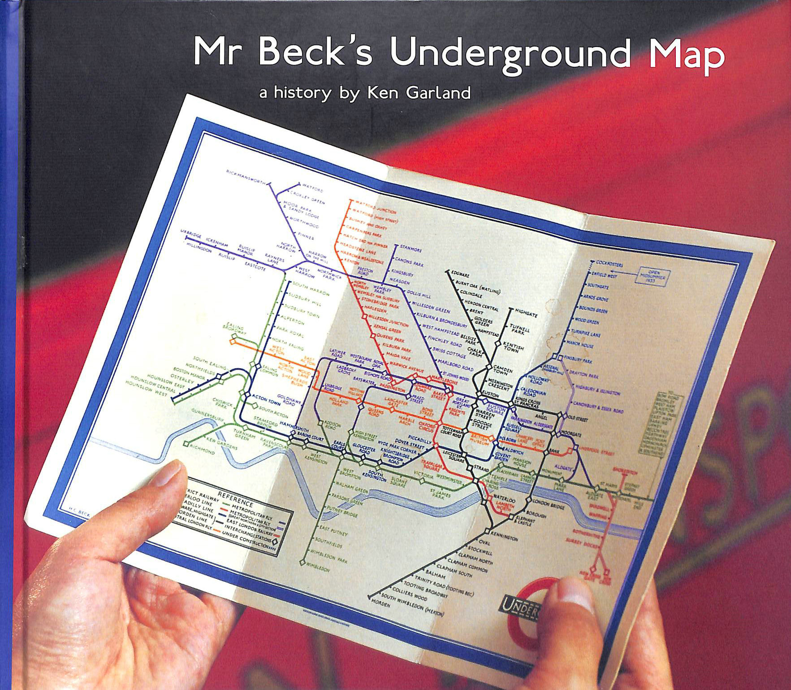 Mr. Beck's Underground Map by Ken Garland (Hardcover, 1994) for sale ...