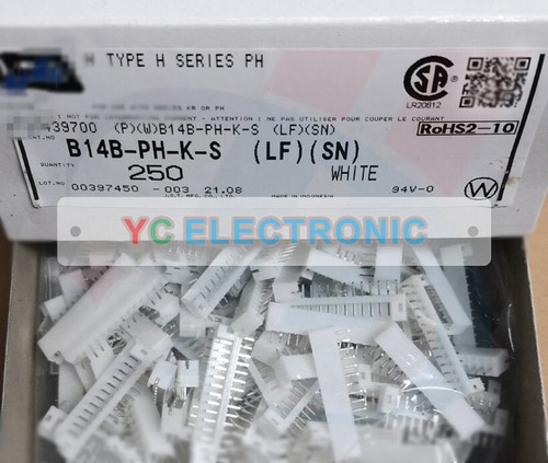 250PCS/box NEW Connector B14B-PH-K-S (LF)(SN) Header 14PIN 2.0mm Pitch ...